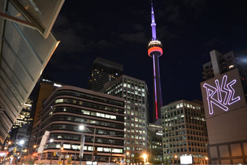 Laser Wall Projection Advertising Toronto | Wild On Media